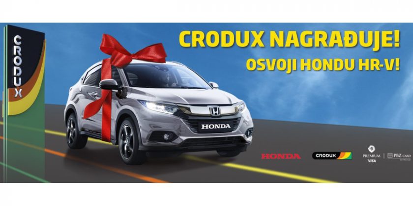 Crodux nagradna igra 2021: Osvoji automobil HONDA HR-V - sve nagradne ...
