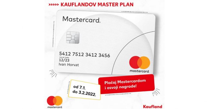Kaufland nagradna igra: Kauflandov Master plan uz Mastercard - Nagradne igre Hrvatska