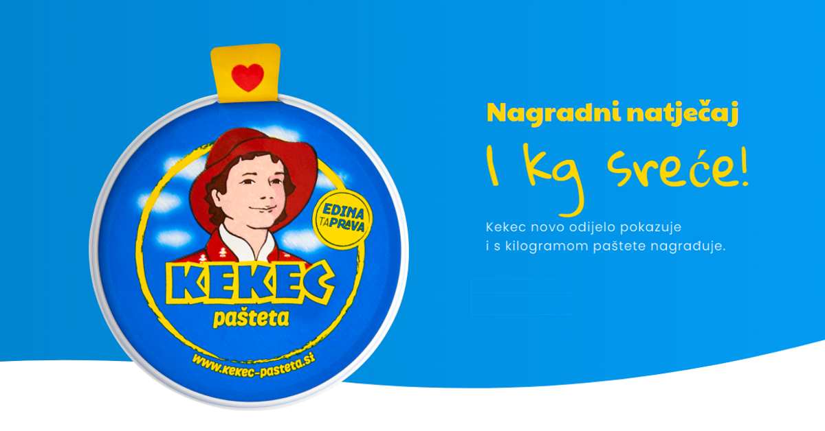 Kekec nagradna igra: 1 kg SREĆE - nagradne igre Hrvatska