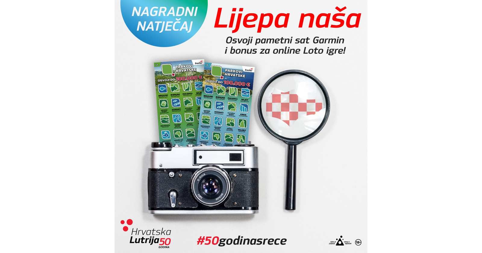 Nagradni natječaj Hrvatske Lutrije: Lijepa naša - Nagradne igre Hrvatska