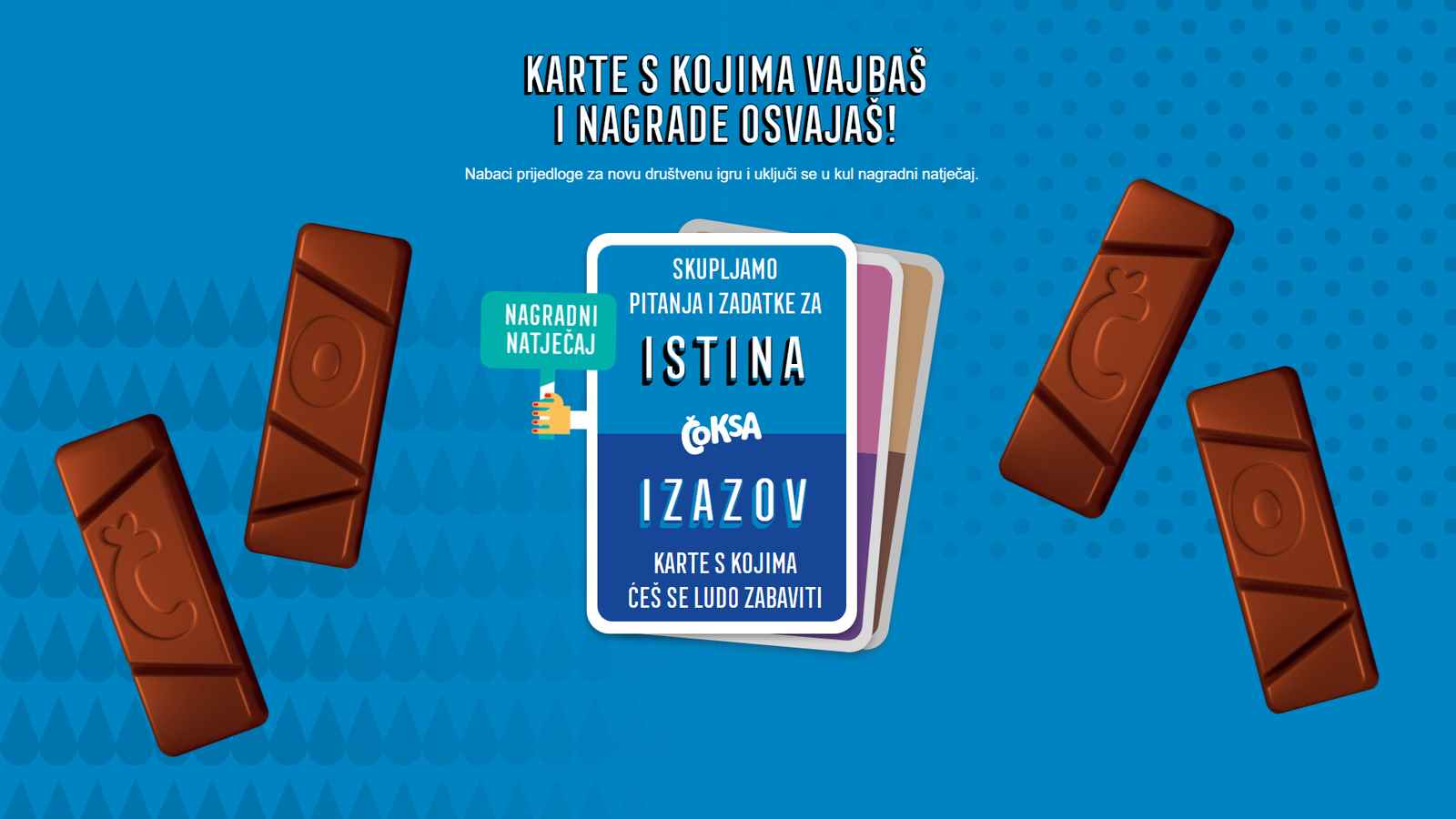 Kraš nagradni natječaj: Čoksa istina-izazov! - Nagradne igre HR