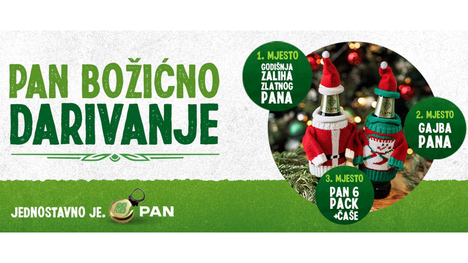 PAN božićno darivanje - Nagradne igre Hrvatska