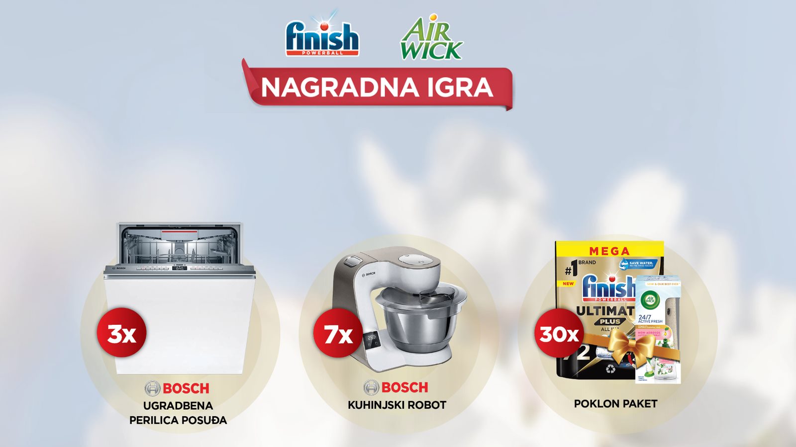 Finish nagradna igra u dm-u: Za savršeno čist i mirisan dom