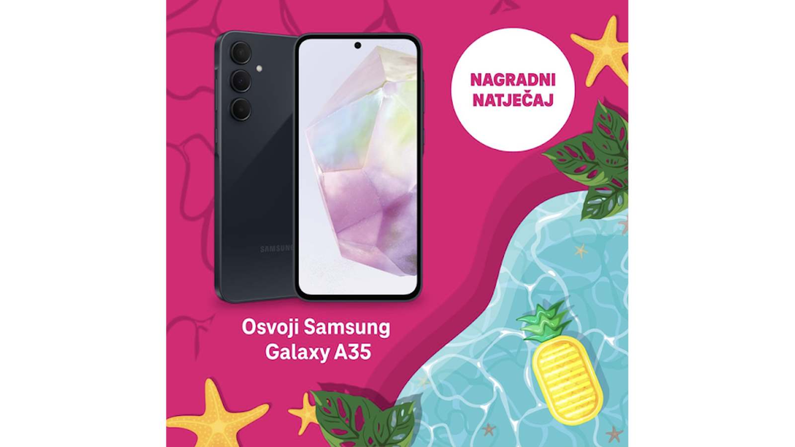 Hrvatski telekom pokanja mobitel Samsung Galaxy A35