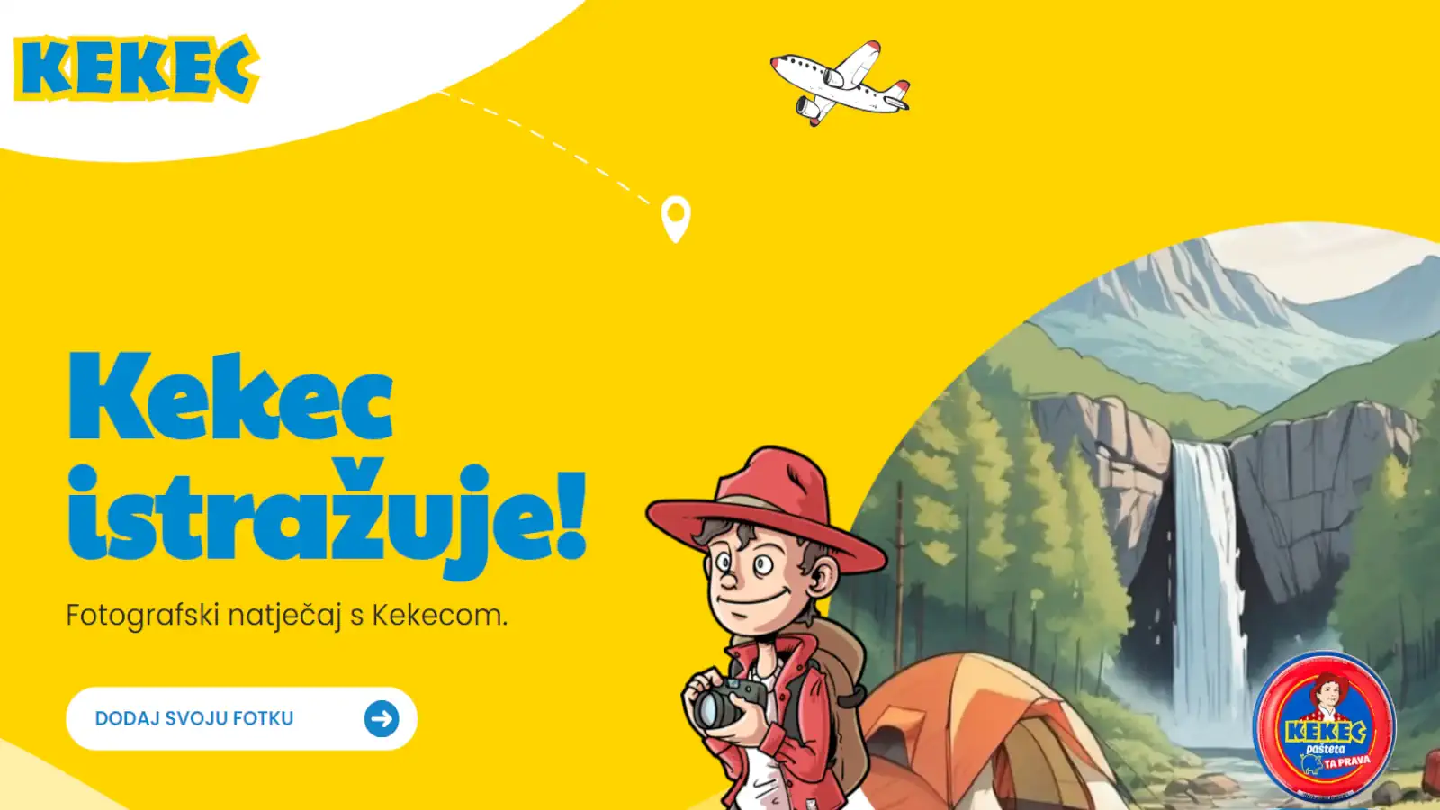 Kekec pašteta fotografski nagradni natječaj: Kekec istražuje!