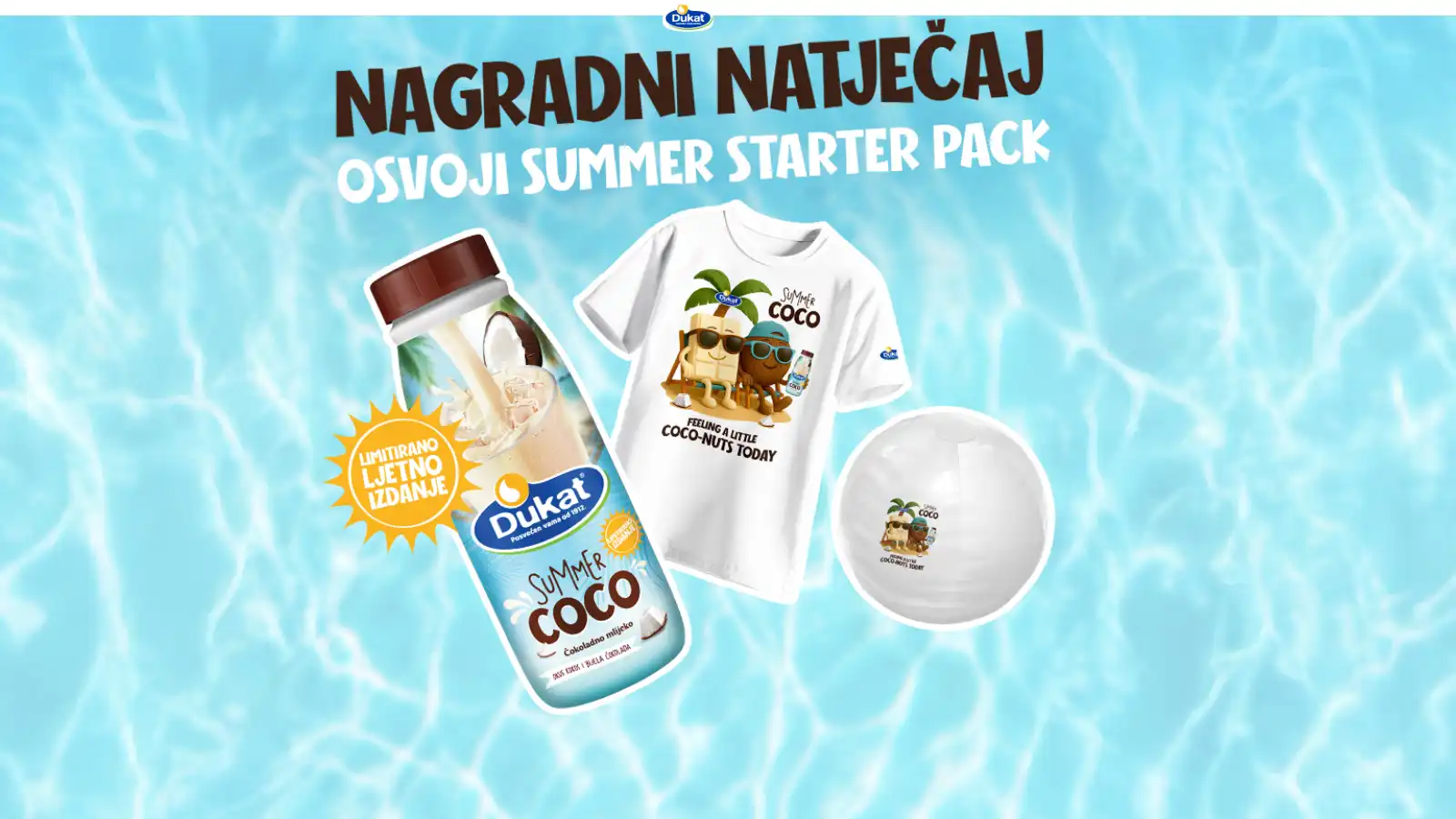 Dukat nagradni natječaj: Ljeto uz Dukat Summer Coco