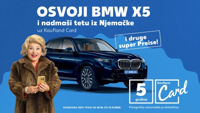 Kaufland nagradna igra: Osvoji BMW i nadmaši tetu iz Njemačke