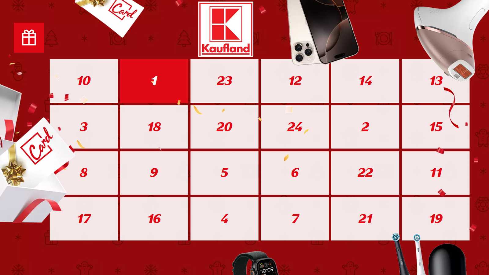 Kaufland adventski kalendar 2025