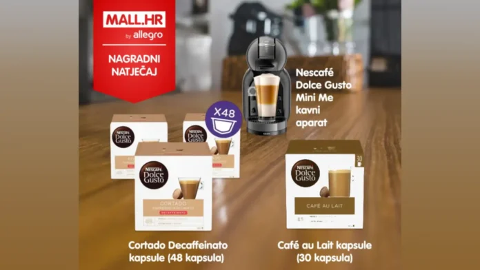 Mall.hr natječaj: Osvoji Nescafé Dolce Gusto Mini Me aparat