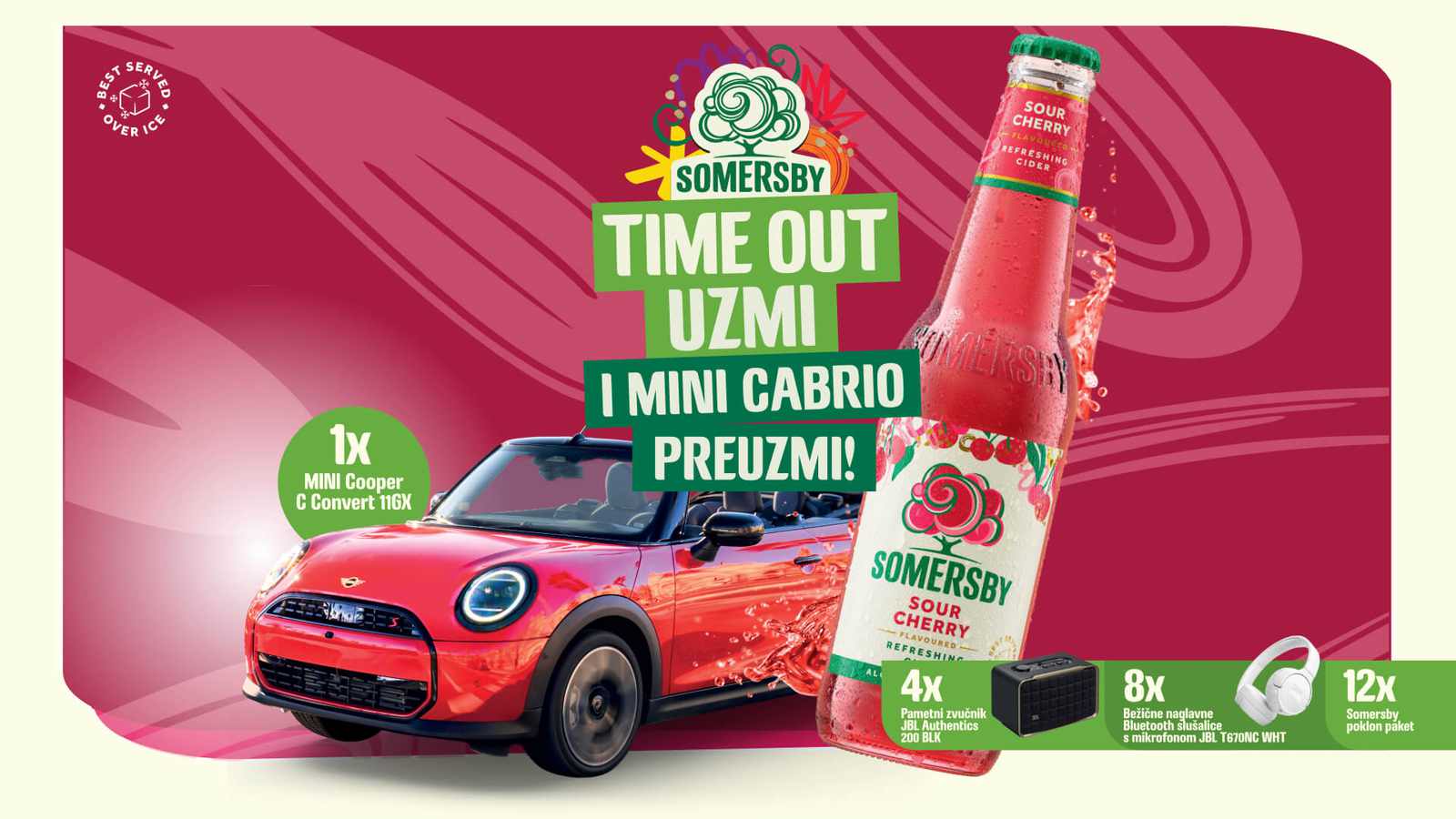 Somersby nagradna igra: Timeout uzmi i Mini cabrio preuzmi
